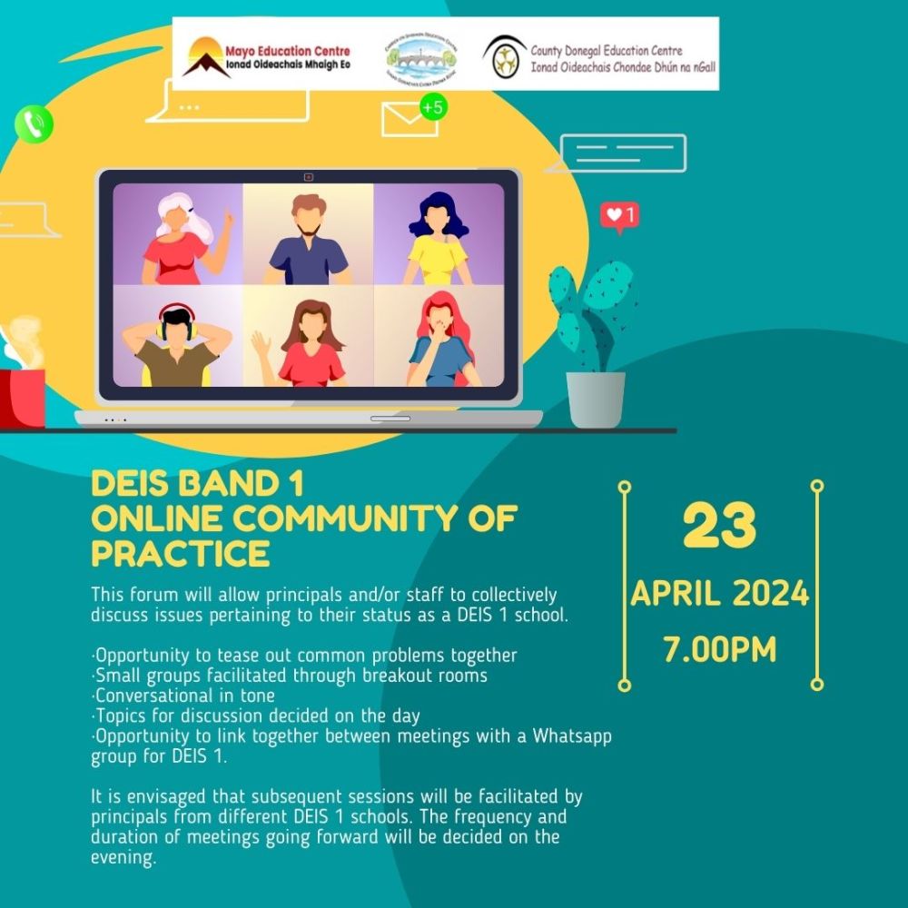 DEIS Band 1 Online Community of Practice-Primary - Mayo Education ...